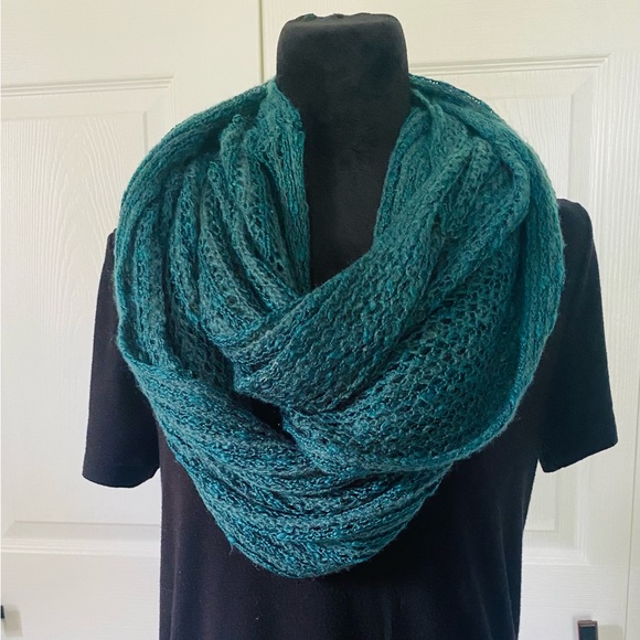 Accessories | 3 For 12 Womens Infinity Green Scarf | Poshmark